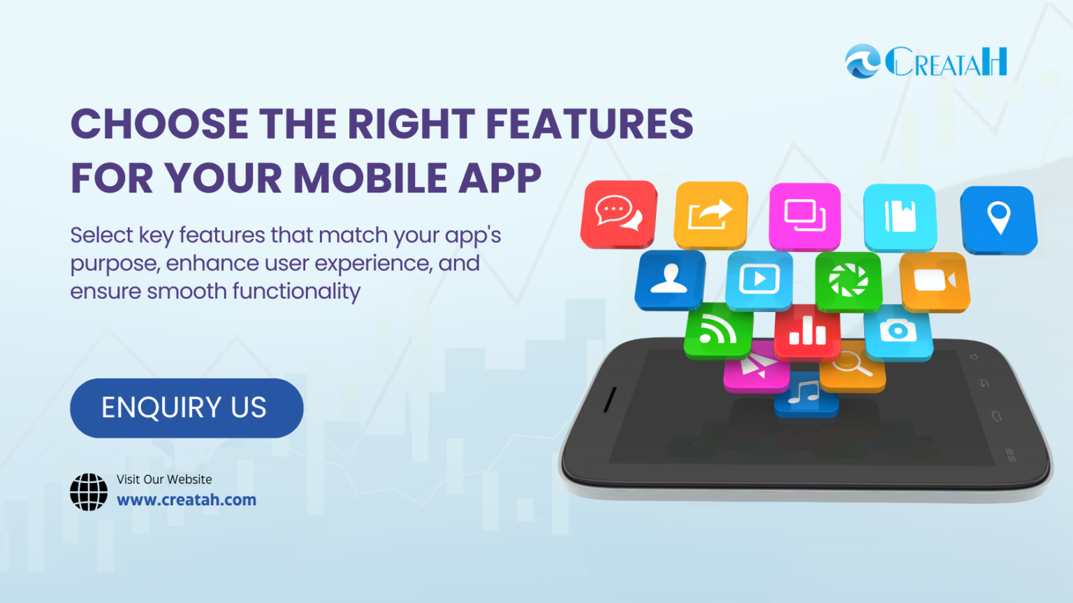 Choosing Mobile App Features for Success | Creatah