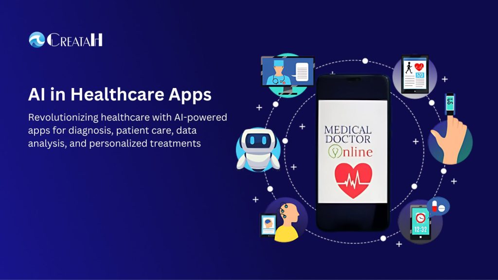 AI in Mobile Apps Transforming Healthcare | Creatah